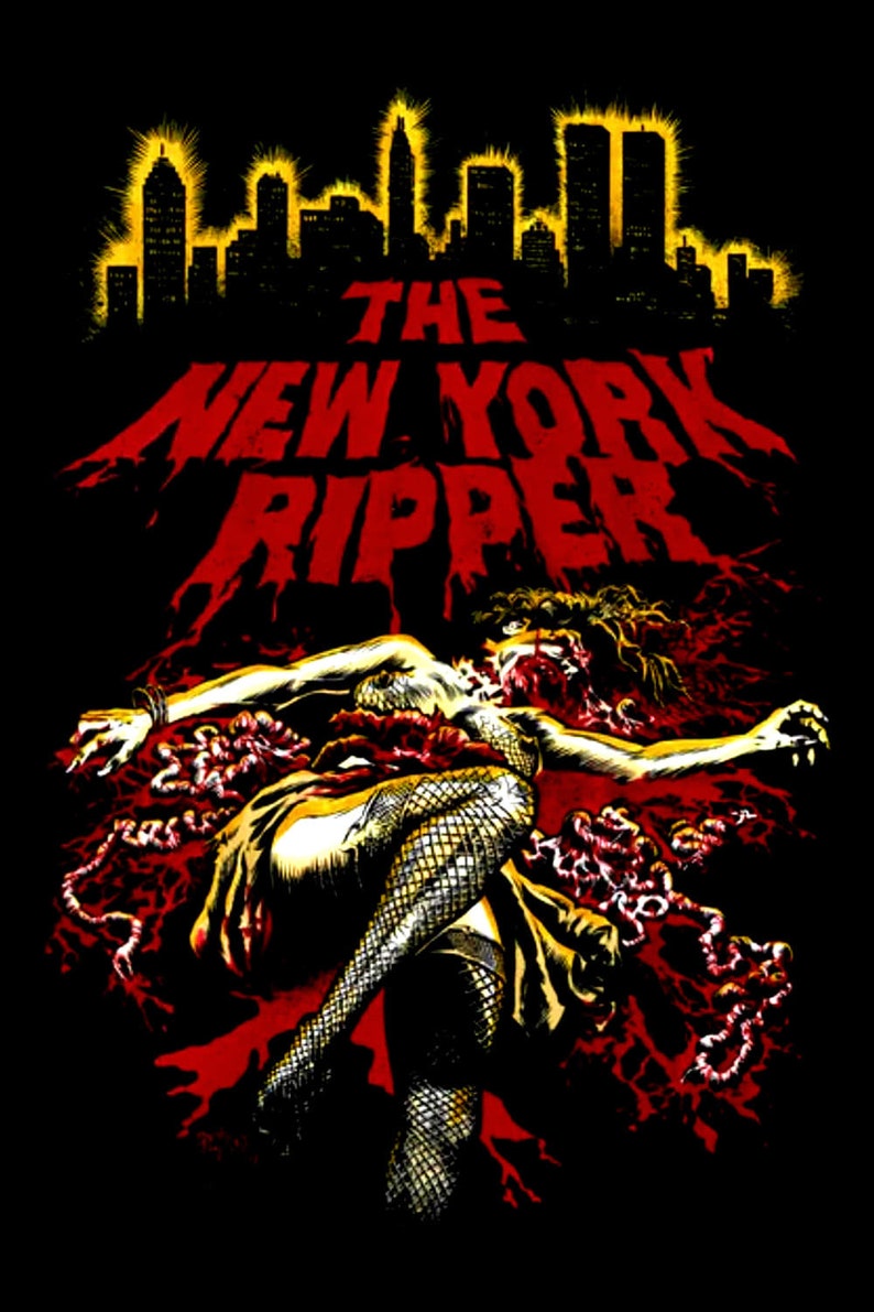 The New York Ripper (1982) - Gore Alt Art - 16x20 Poster - Etsy
