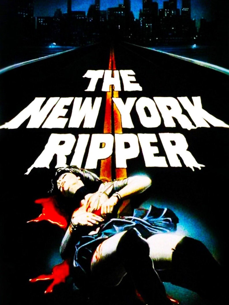 The New York Ripper (1982) - Alt Art - 16x20 Poster - Etsy