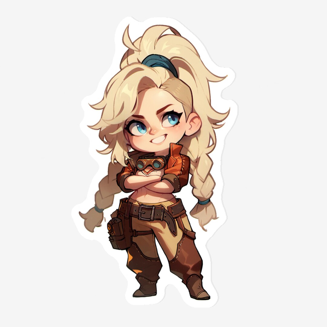 Chibi Gemma - Blonde Blacksmith Super Cute! - Etsy