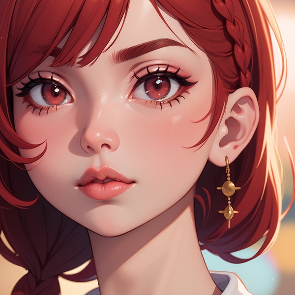 Waifu Art Print 11x17 Etsy
