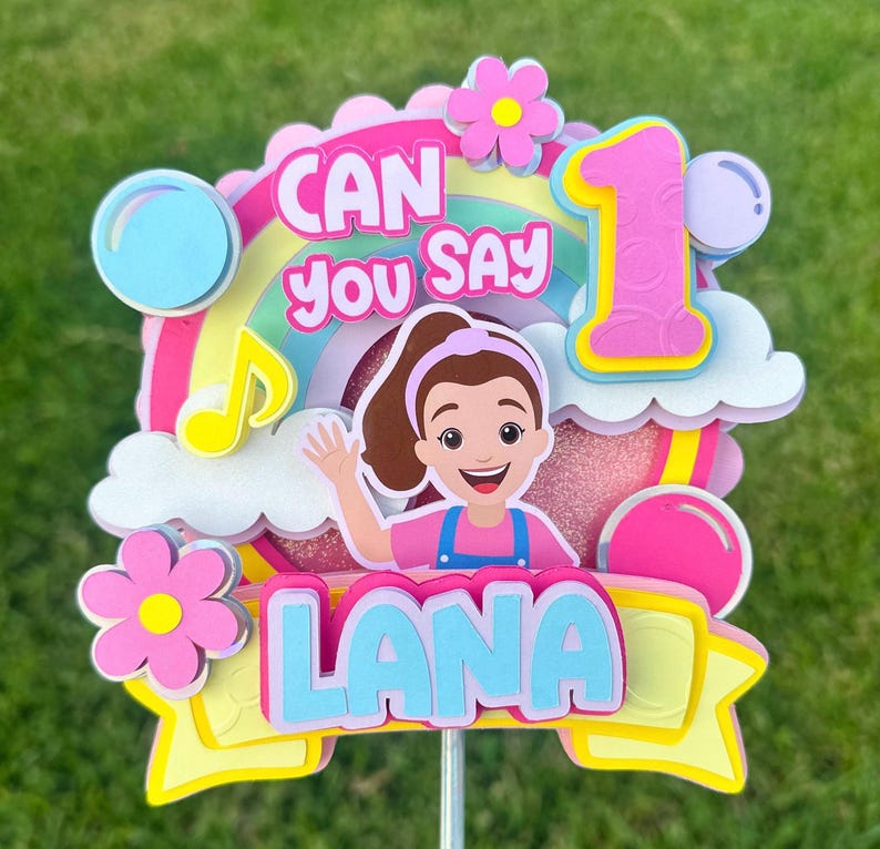 Ms Rachel Inspired Cake Topper - Etsy