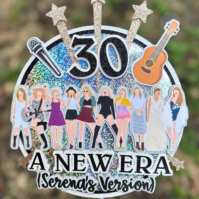 30 Era Cake Topper - Etsy