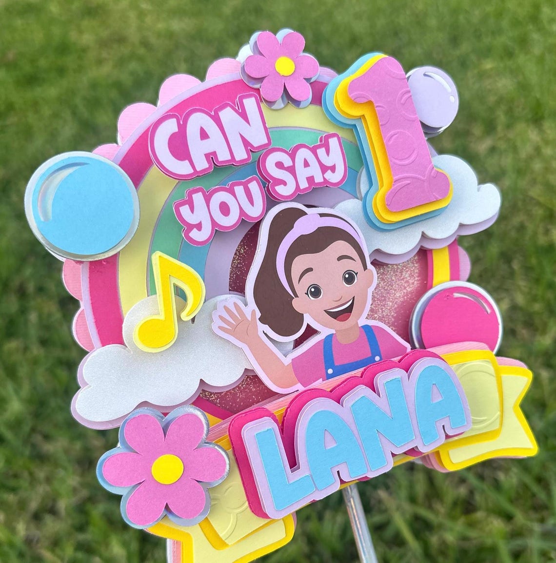 Ms Rachel Inspired Cake Topper - Etsy