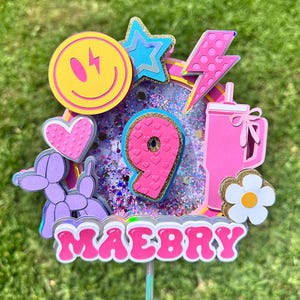 Preppy Stoney Clover Inspired Cake Topper/ Girly Party Decor - Etsy