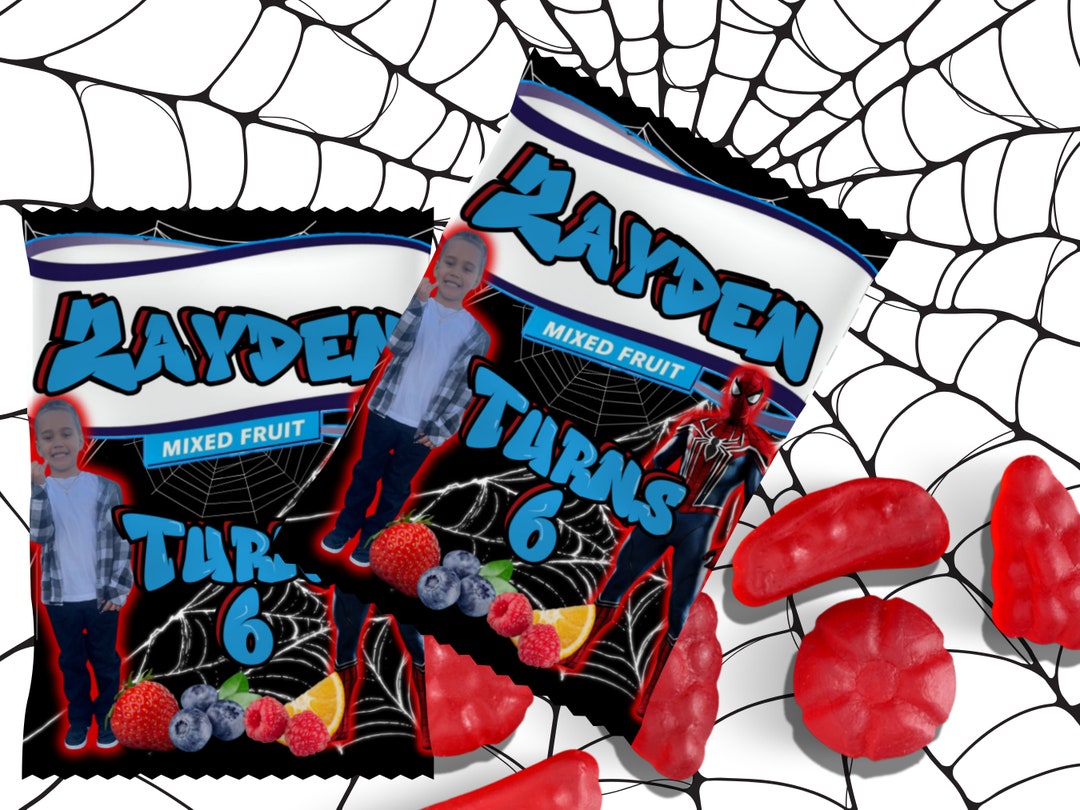 Custom Party Welch’ Fruit Snack Treats Kids Birthday Party Snacks ...