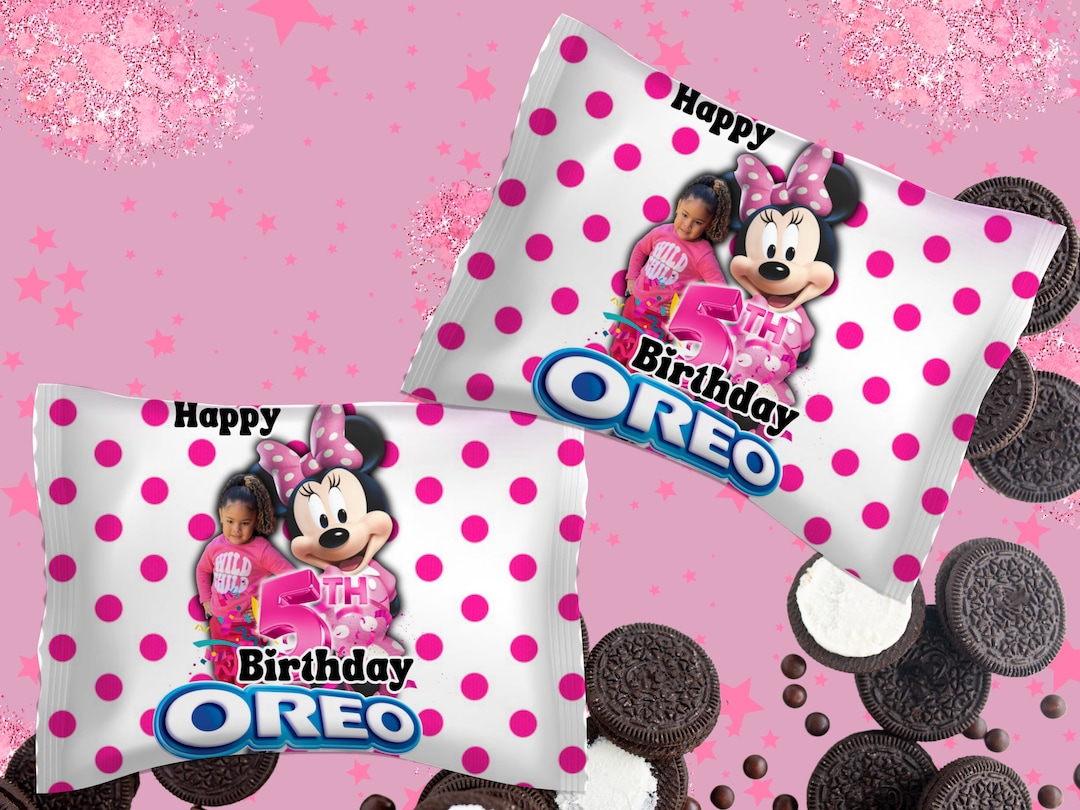 Custom Party Snack Bags Kids Birthday Party Snacks Party Treats, Custom ...