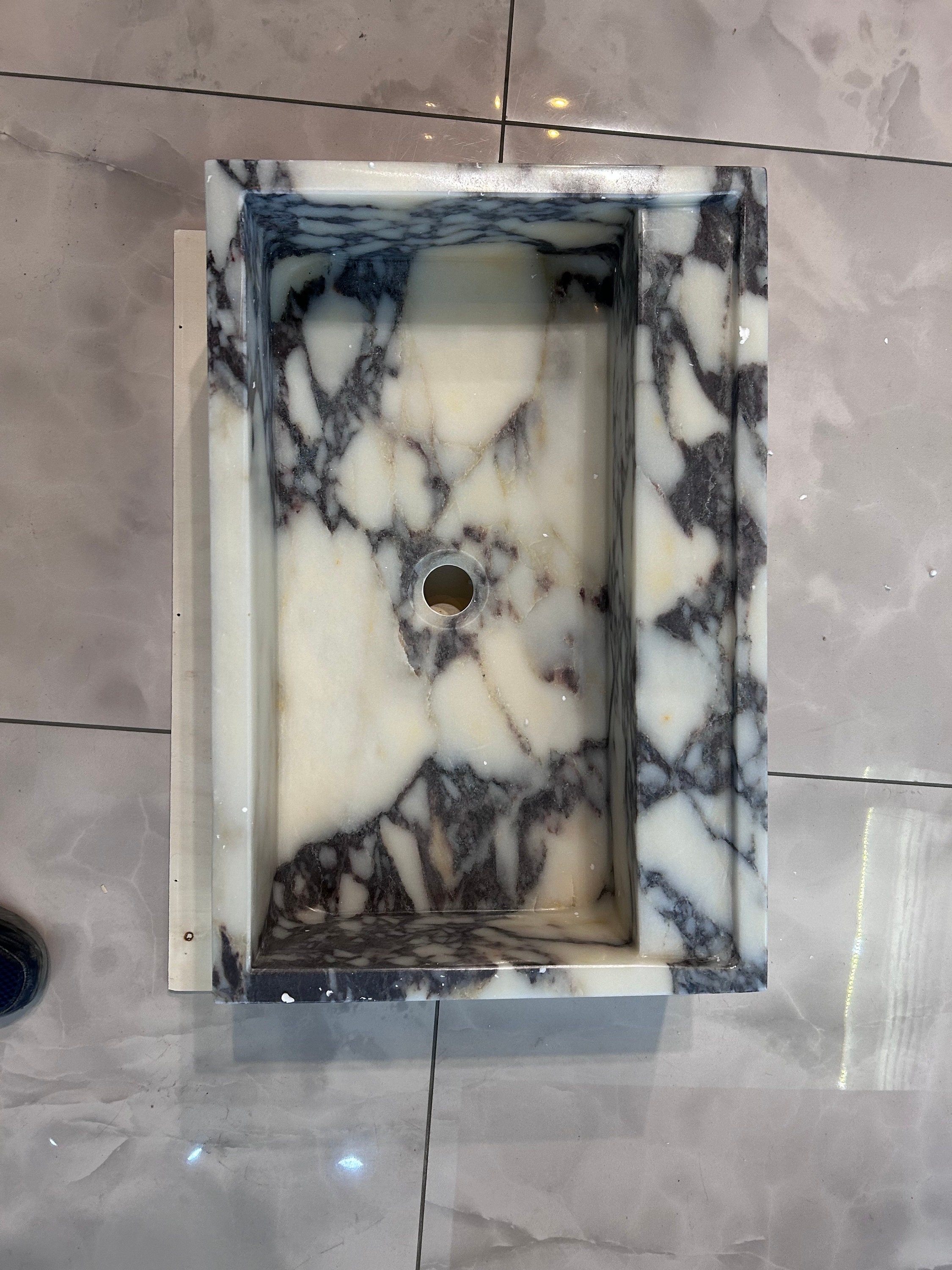 Calacatta Marble Sink, Sink for Bathroom, Marble Calacatta Vagli Sink ...