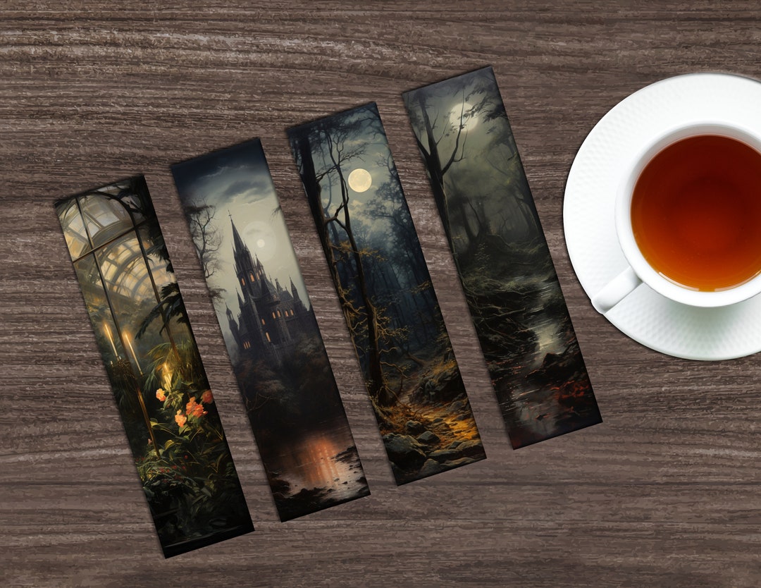 Vintage Bookmark Dark Academia Gift Bookmark for Women Gothic Bookmark ...