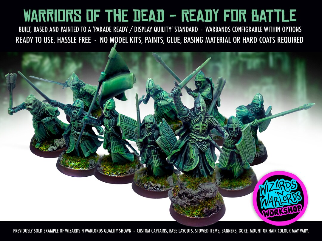 Warriors of the Dead - MESBG / Lord of the Rings / the Hobbit / Middle ...