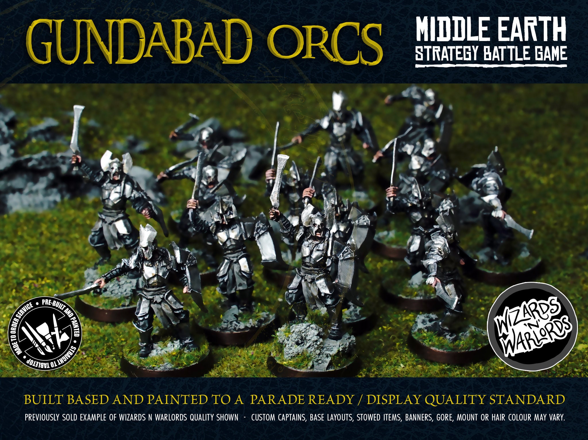 Gundabad Orcs MESBG / Lord of the Rings / the Hobbit / Middle-earth ...