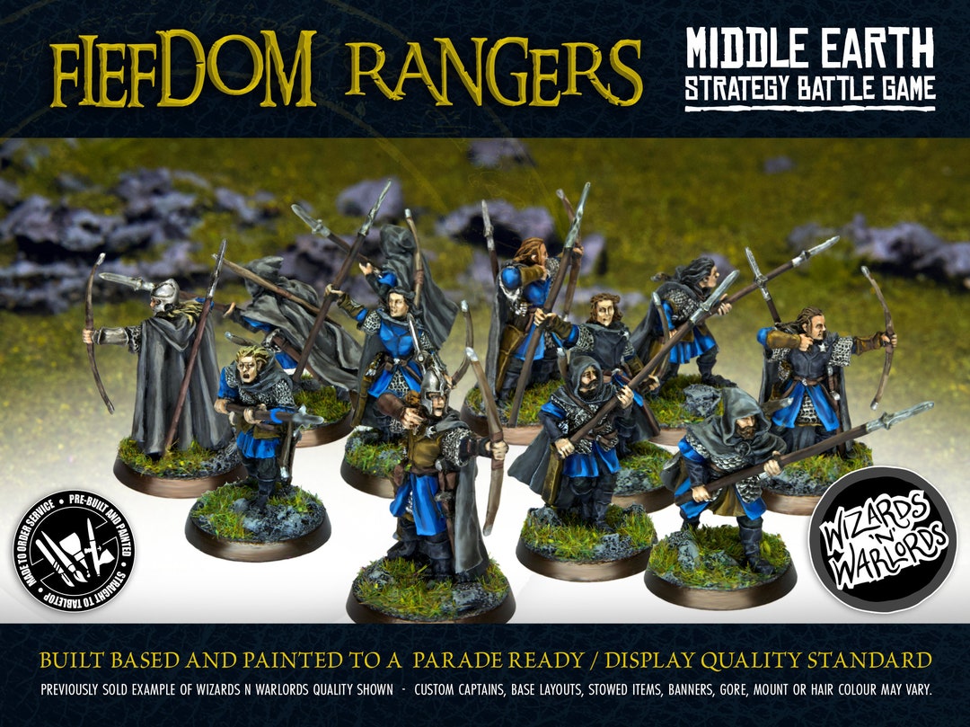 Fiefdom Rangers - MESBG / Lord of the Rings / the Hobbit / Middle-earth ...