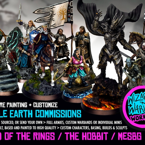 Middle Earth Miniatures - Etsy