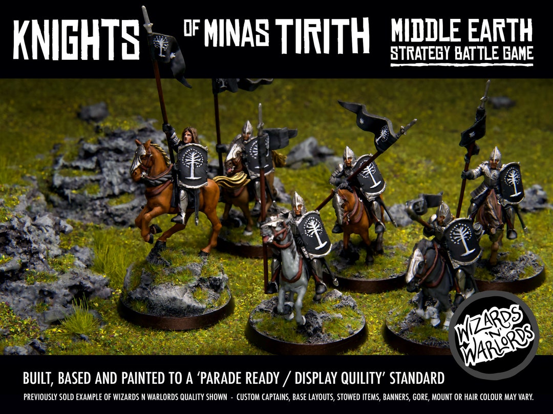 Knights of Minas Tirith MESBG / Lord of the Rings / the Hobbit / Middle ...