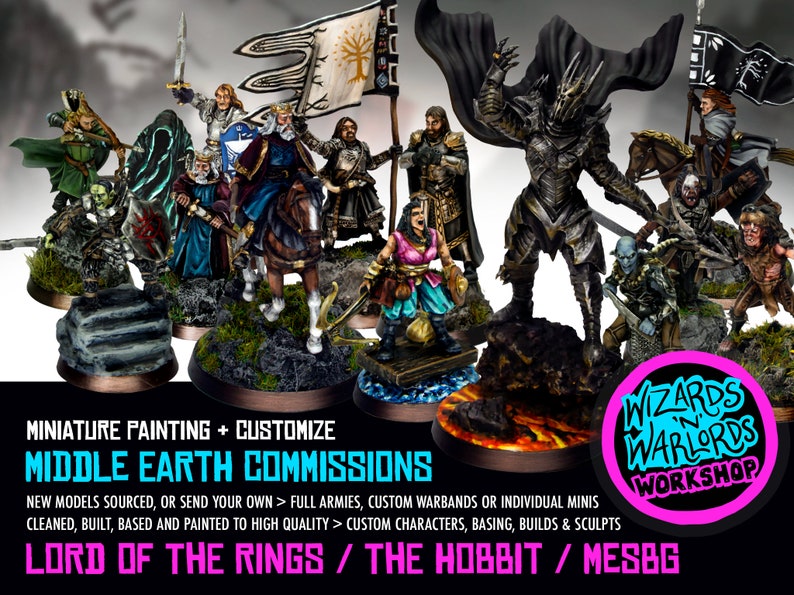 Gundabad Orcs MESBG / Lord of the Rings / the Hobbit / Middle Earth ...