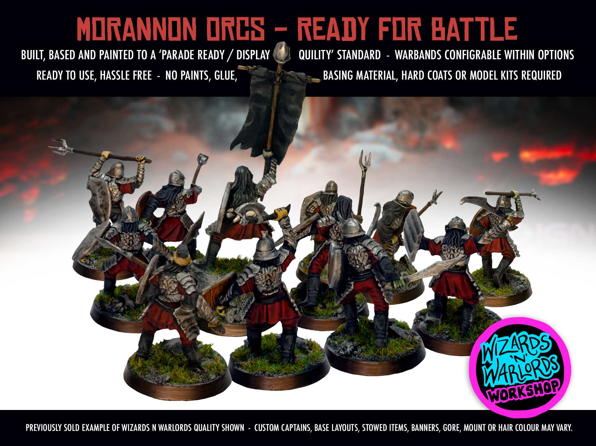 Morannon Orcs MESBG / Lord of the Rings / the Hobbit / - Etsy