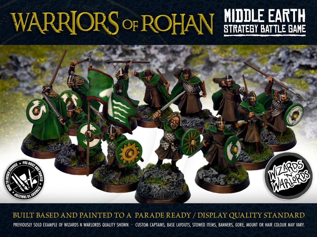 Warriors of Rohan MESBG / Lord of the Rings / the Hobbit / Middle-earth ...