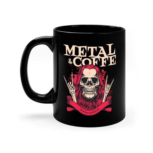 Metallica Coffee Cup - Etsy