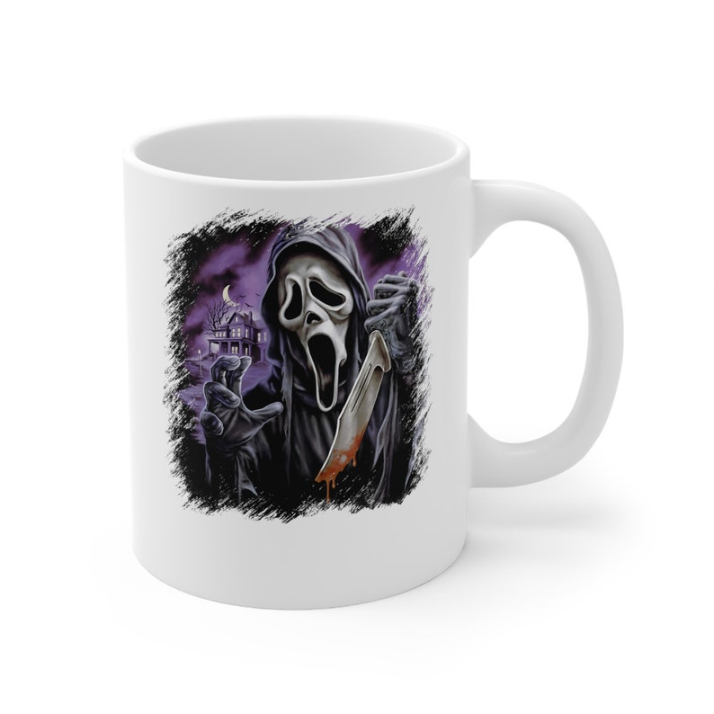 Scream, Ghostface, Horror Mug, Horror Movie Mug, Horror Movie Gift ...