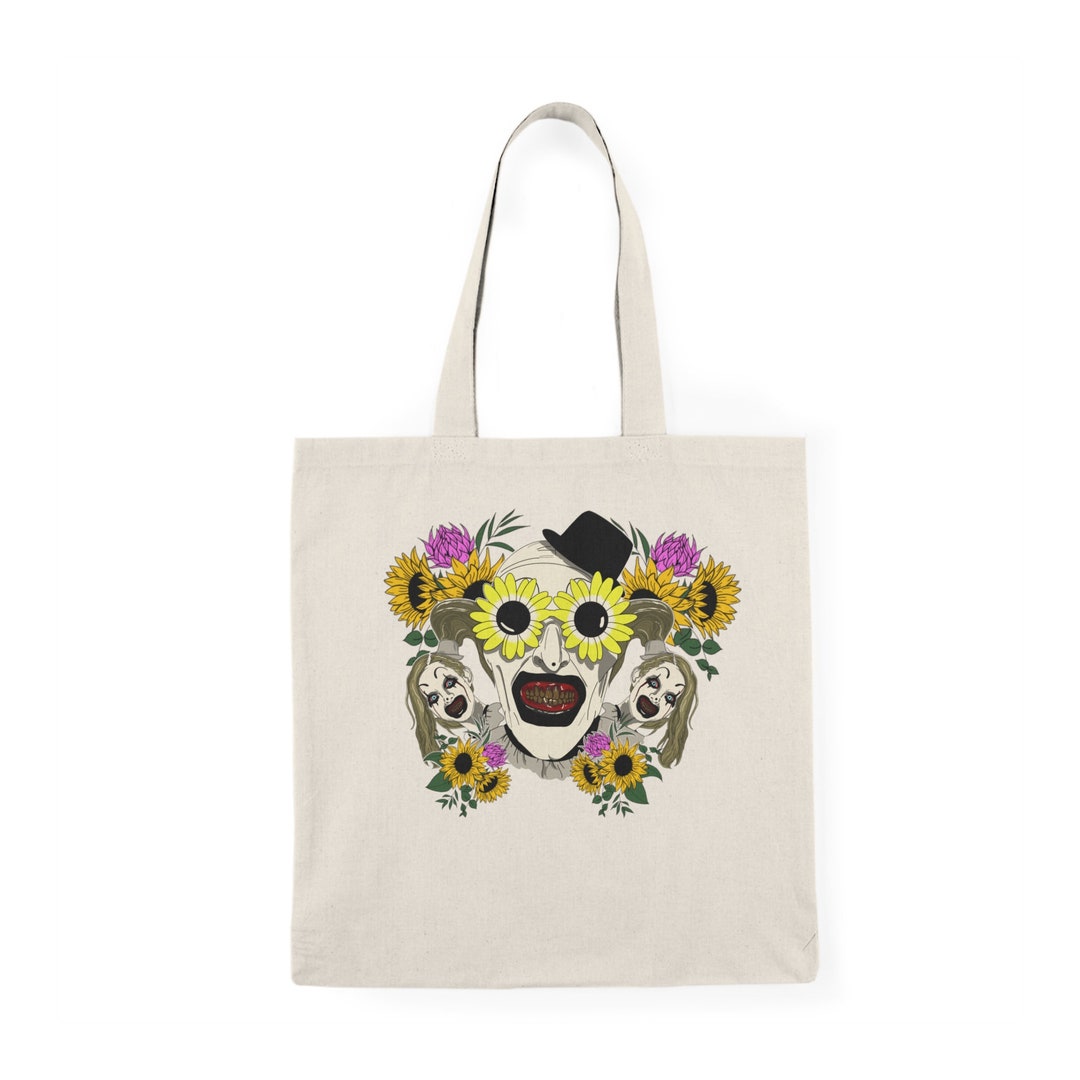Art the Clown Terrifier Natural Tote Bag - Etsy