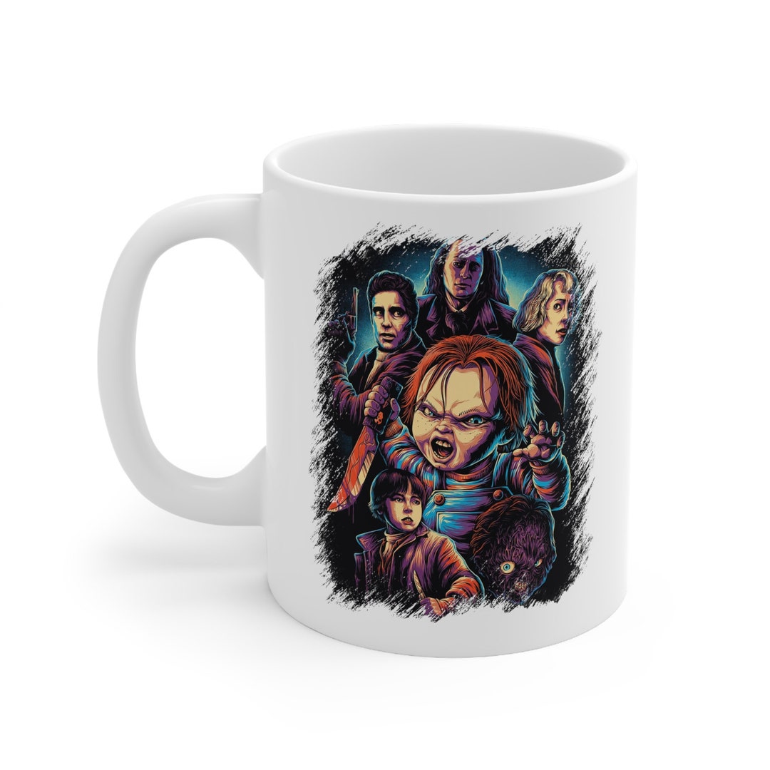 Child's Play, Chucky, Horror Mug, Horror Movie Mug, Horror Movie Gift ...
