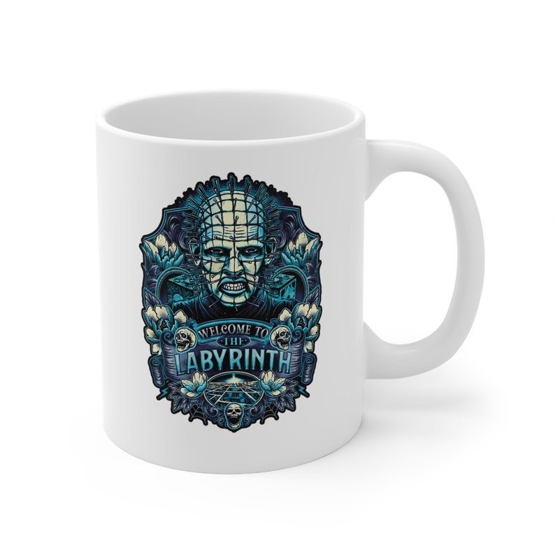 Pinhead, Hellraiser, Horror Mug, Horror Movie Mug, Horror Movie Gift ...