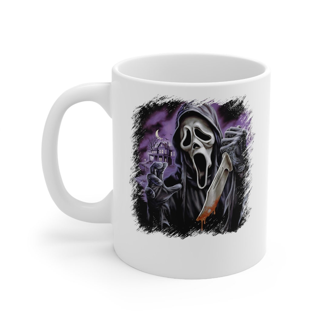 Scream, Ghostface, Horror Mug, Horror Movie Mug, Horror Movie Gift ...