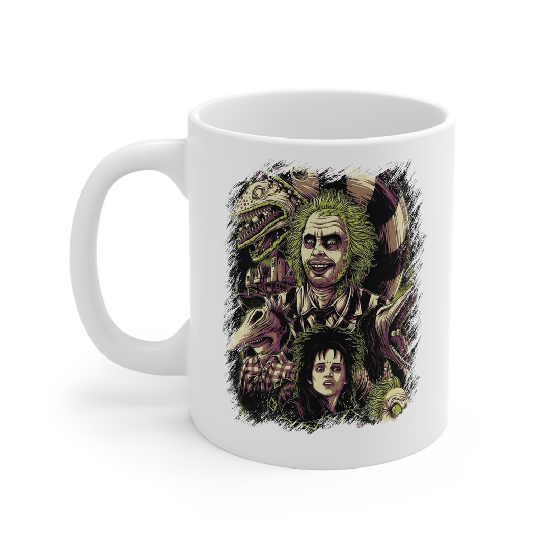 Beetlejuice, Horror Mug, Horror Movie Mug, Horror Movie Gift, Horror ...