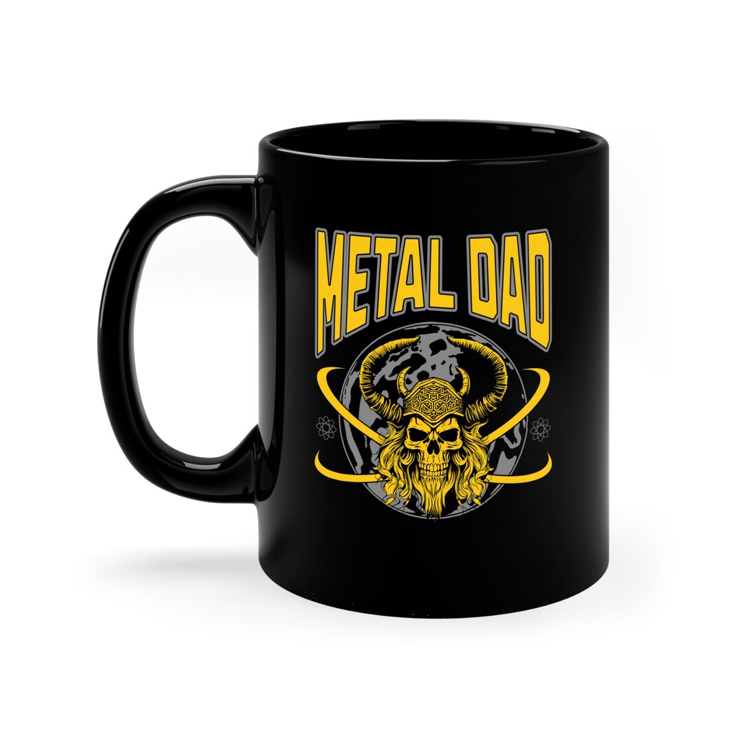 Metal Dad, Fathers Day Mug, Fathers Day Gift, Dad Coffee Mug, Gift for ...