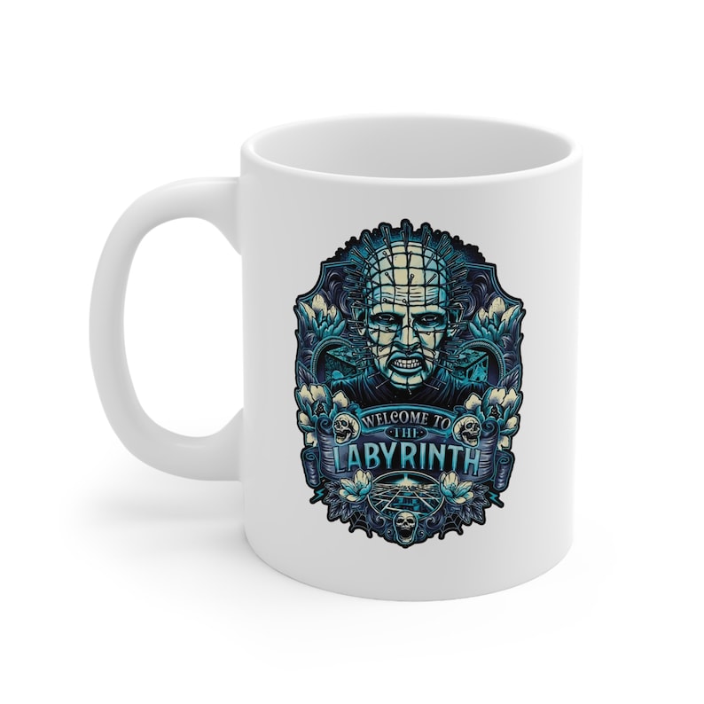 Pinhead, Hellraiser, Horror Mug, Horror Movie Mug, Horror Movie Gift ...