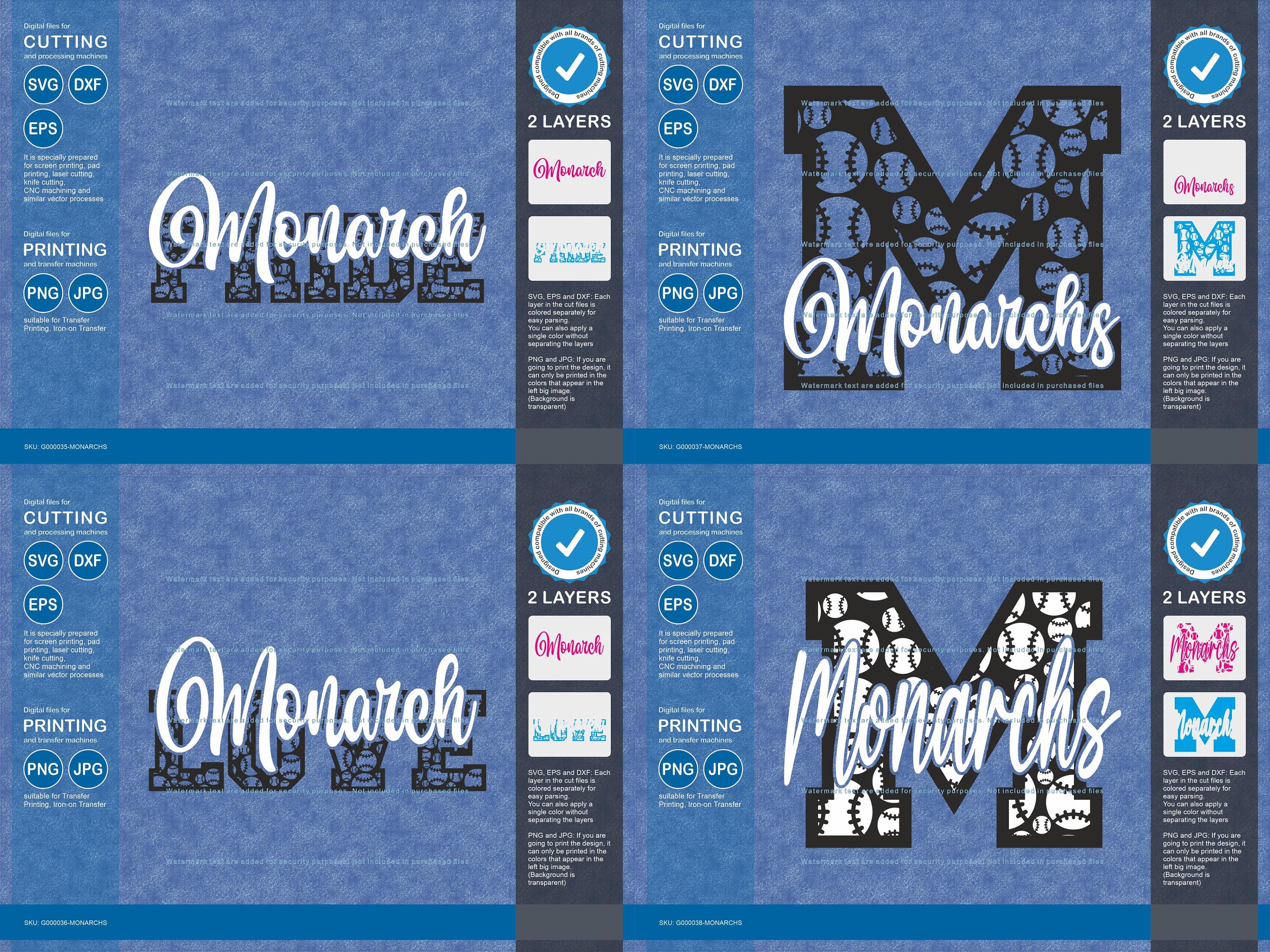 Monarchs Svg, Monarch 20 Baseball Svg Mascot Designs Pack, Monarchs Svg ...