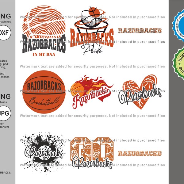 Razorbacks Svg - Etsy