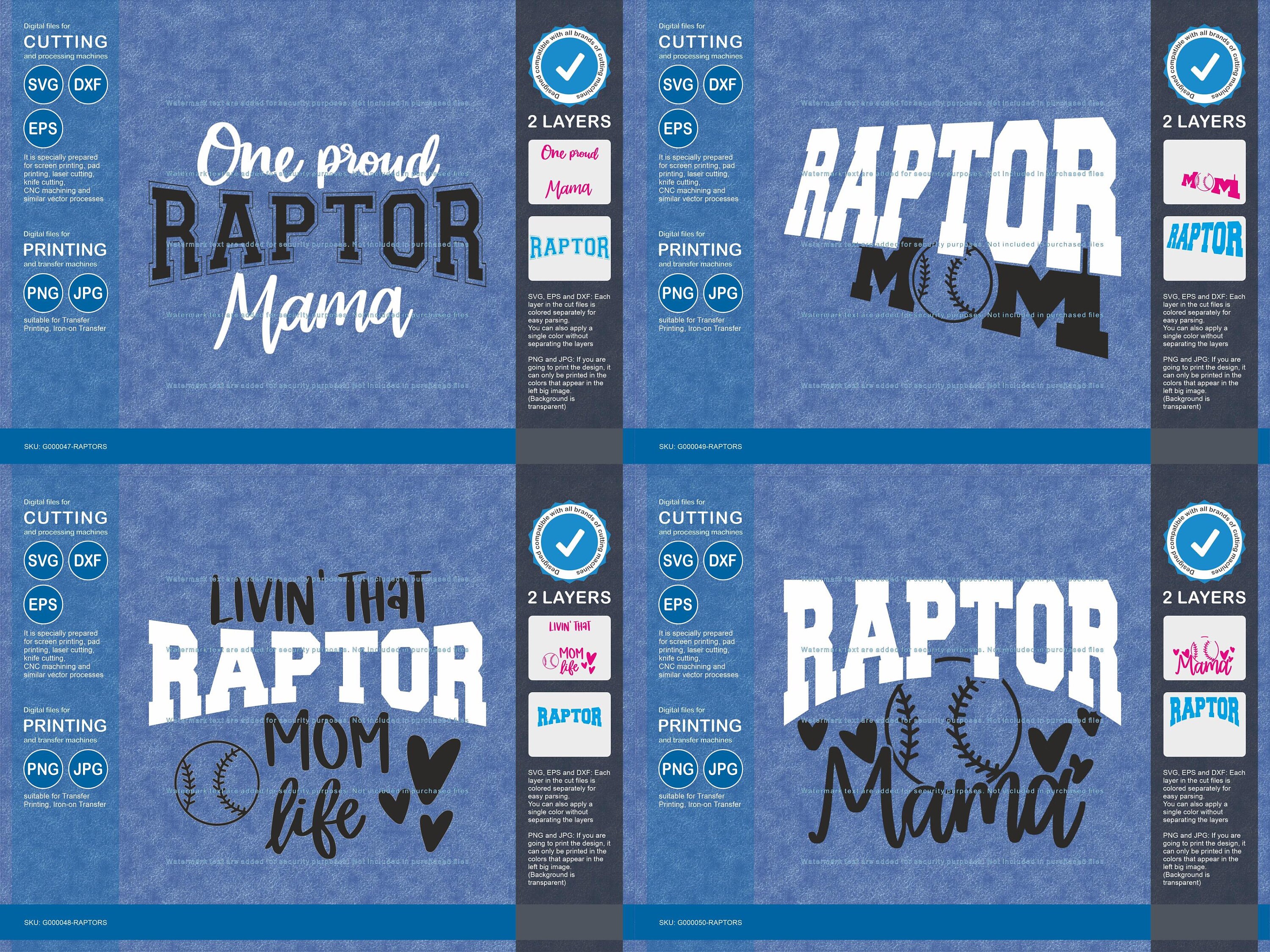 Raptors Svg, Raptor 20 Baseball Svg Mascot Designs Pack, Raptors Svg ...