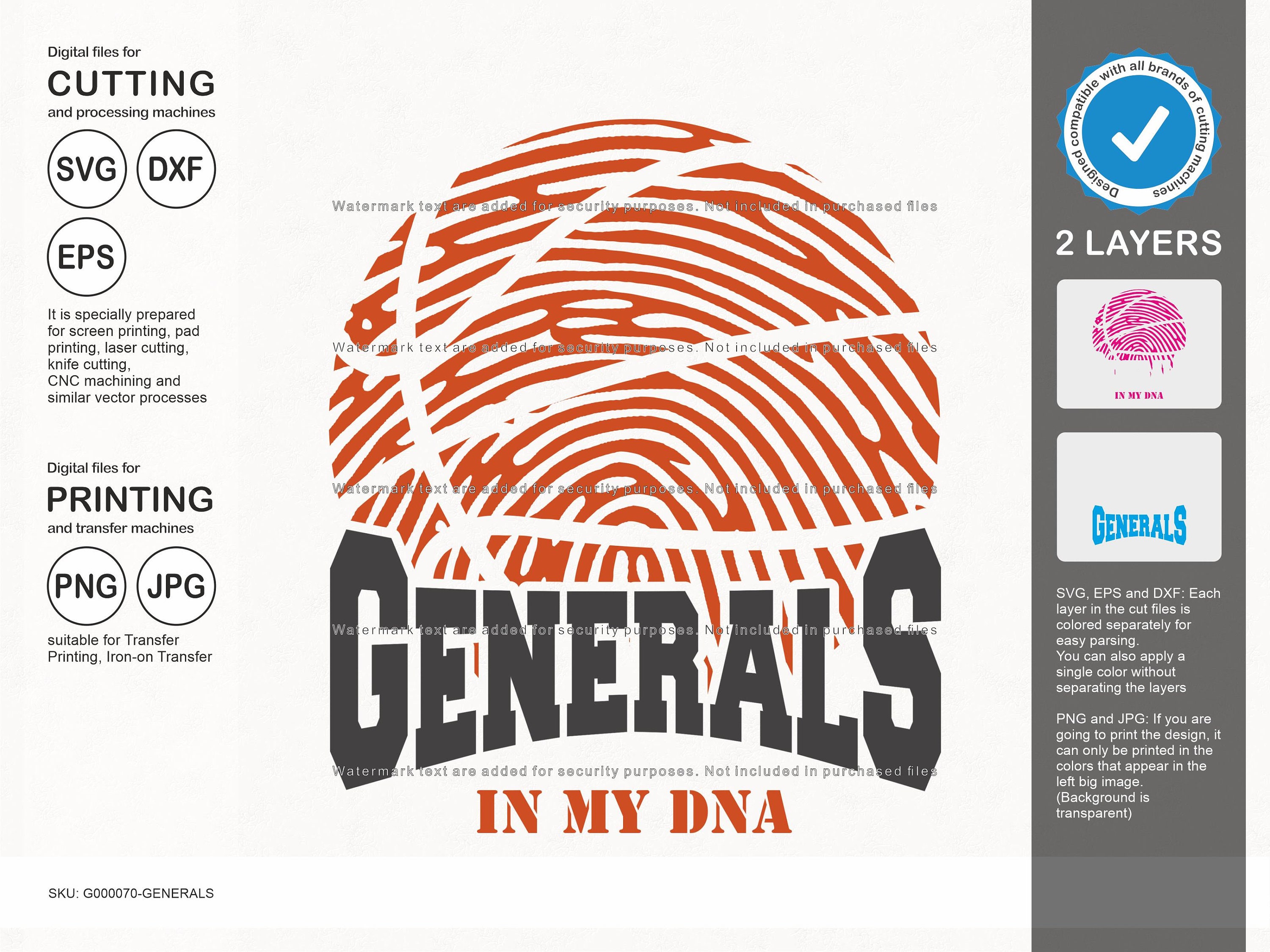 Generals Svg, Generals Basketball Svg, 9-pack Generals Svg Bundle, Cut ...