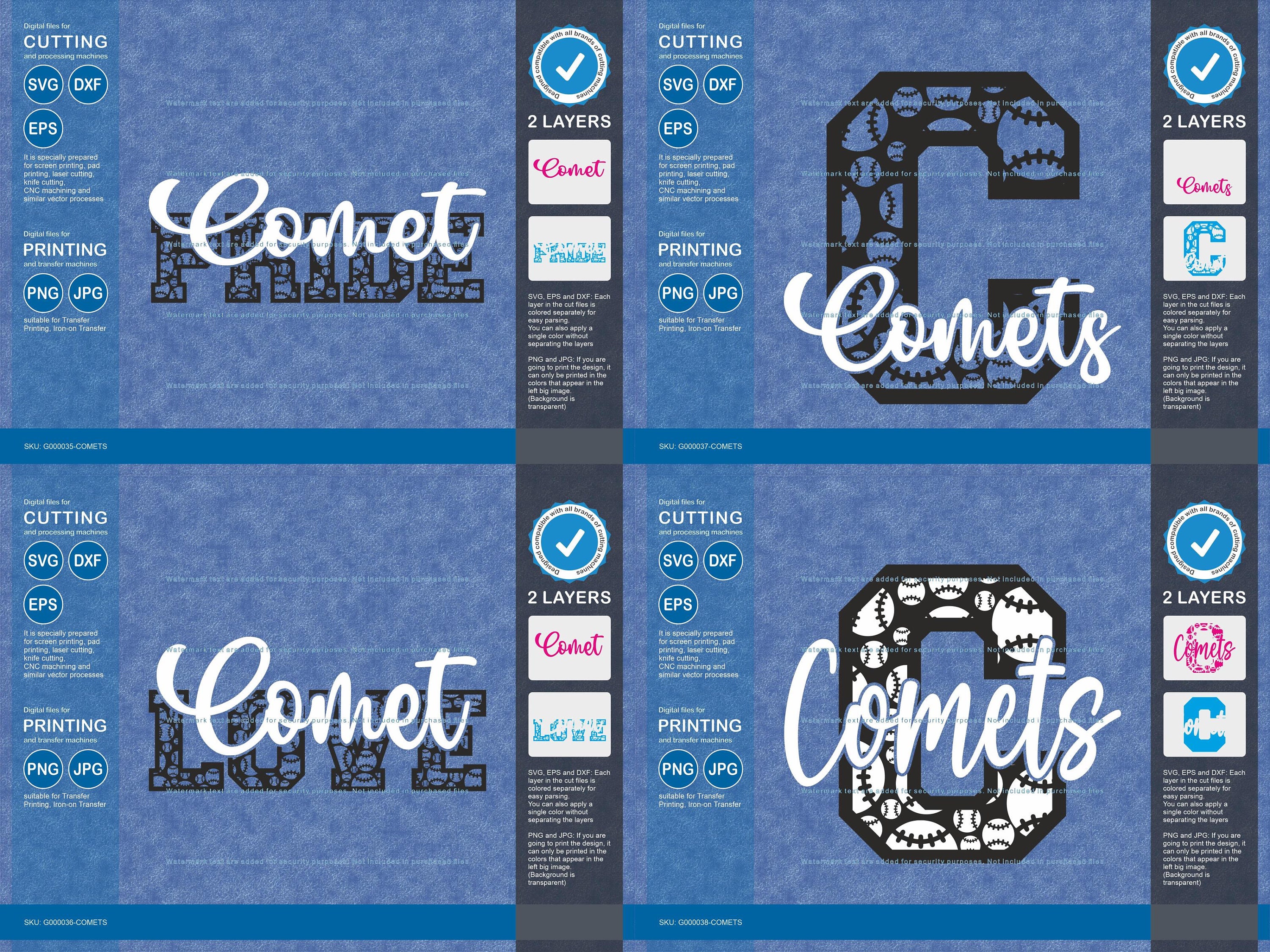 Comets Svg, Comet 20 Baseball Svg Mascot Designs Pack, Comets Svg Cut ...