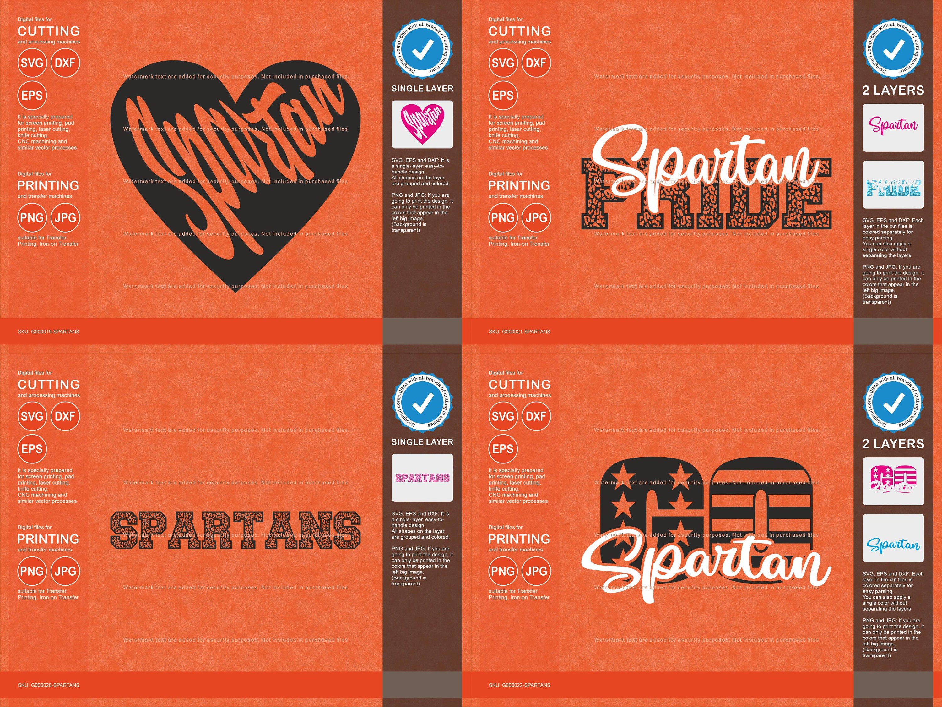 Spartans Svg Spartan 12 Leopard Svg Mascot Designs Pack - Etsy