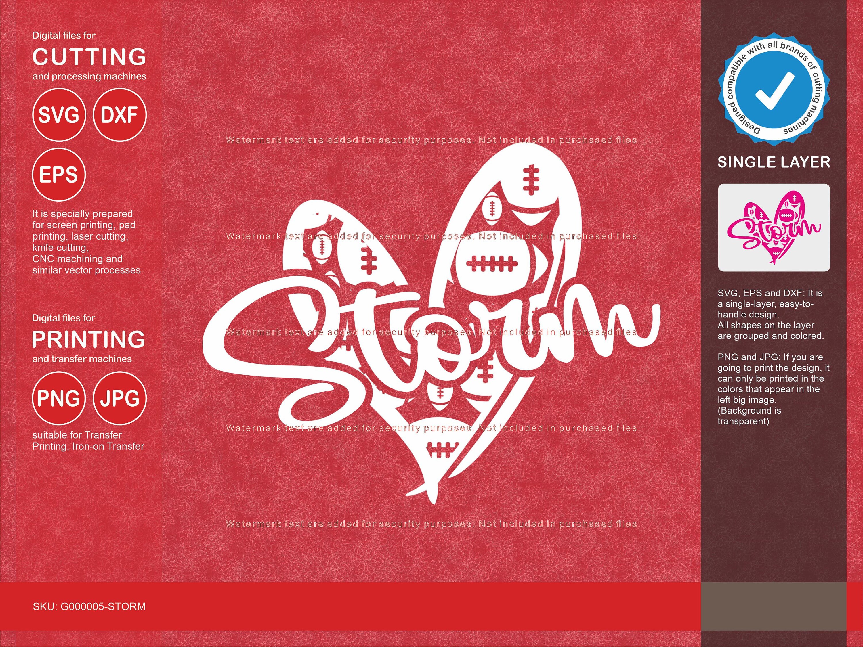 Storm Svg, Storm 9 Football Svg Mascot Designs Pack, Storm Svg Cut ...