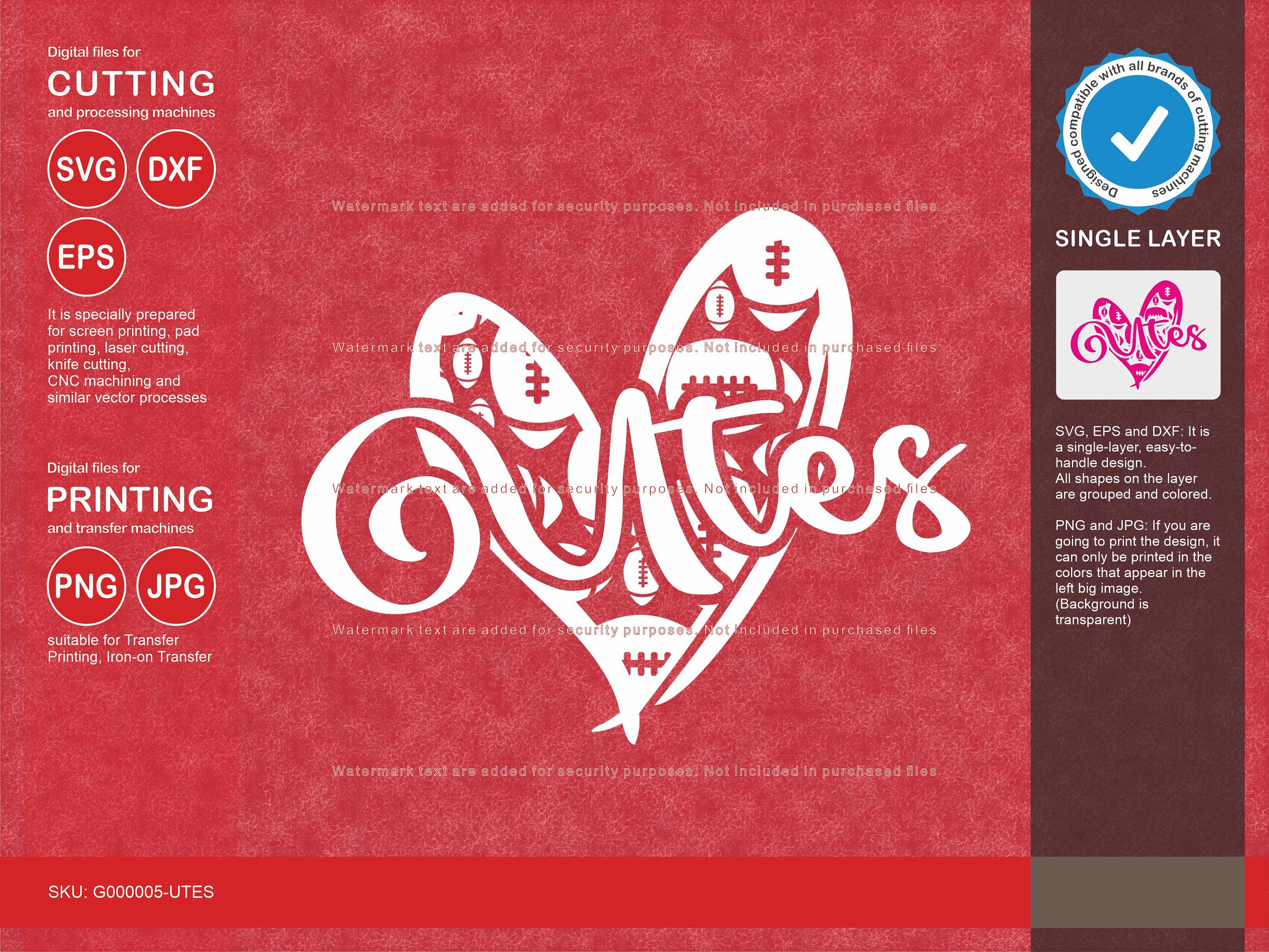 Utes Svg, Ute 9 Football Svg Mascot Designs Pack, Utes Svg Cut Files ...