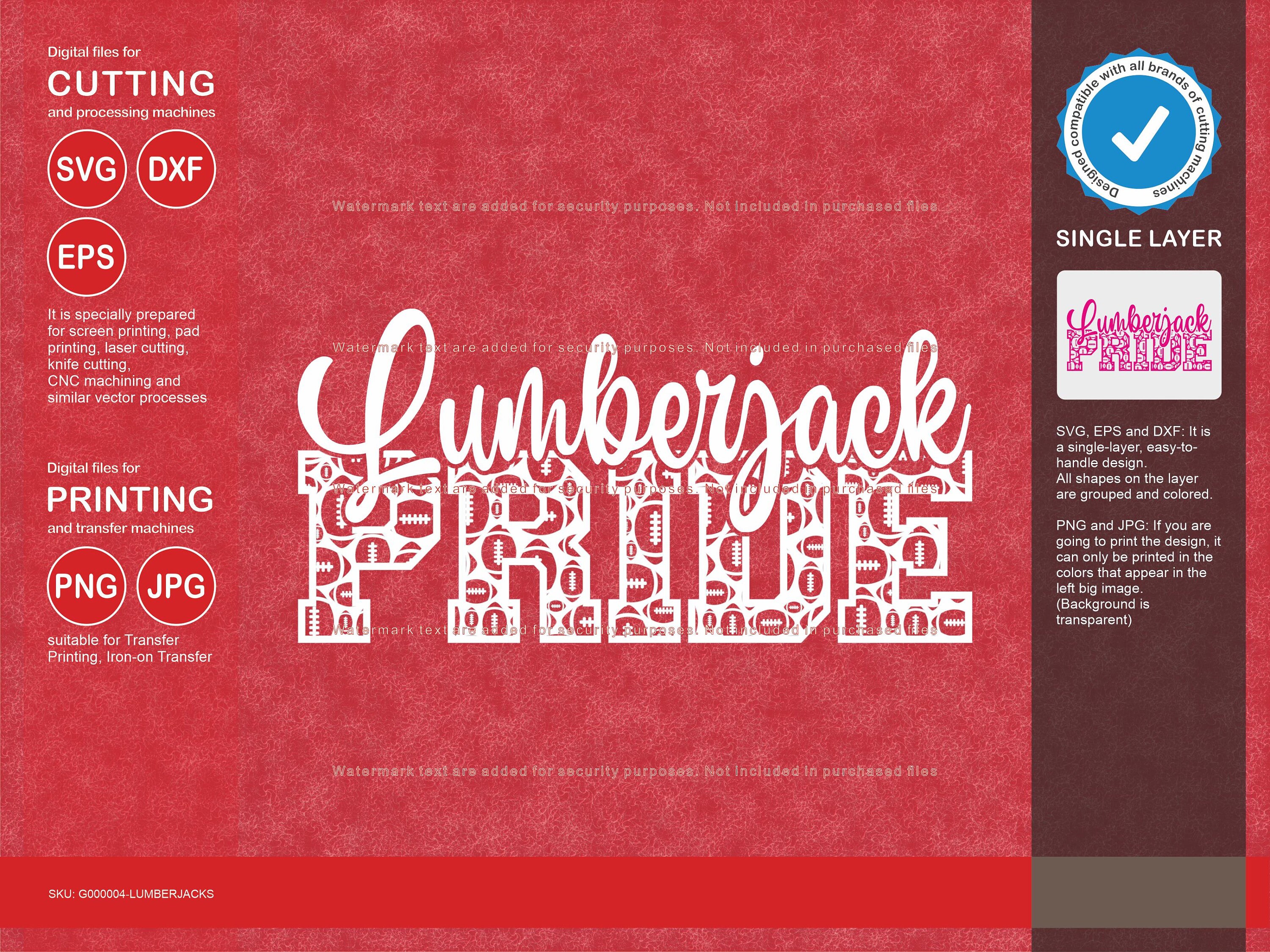 Lumberjacks Svg, Lumberjack 9 Football Svg Mascot Designs Pack ...