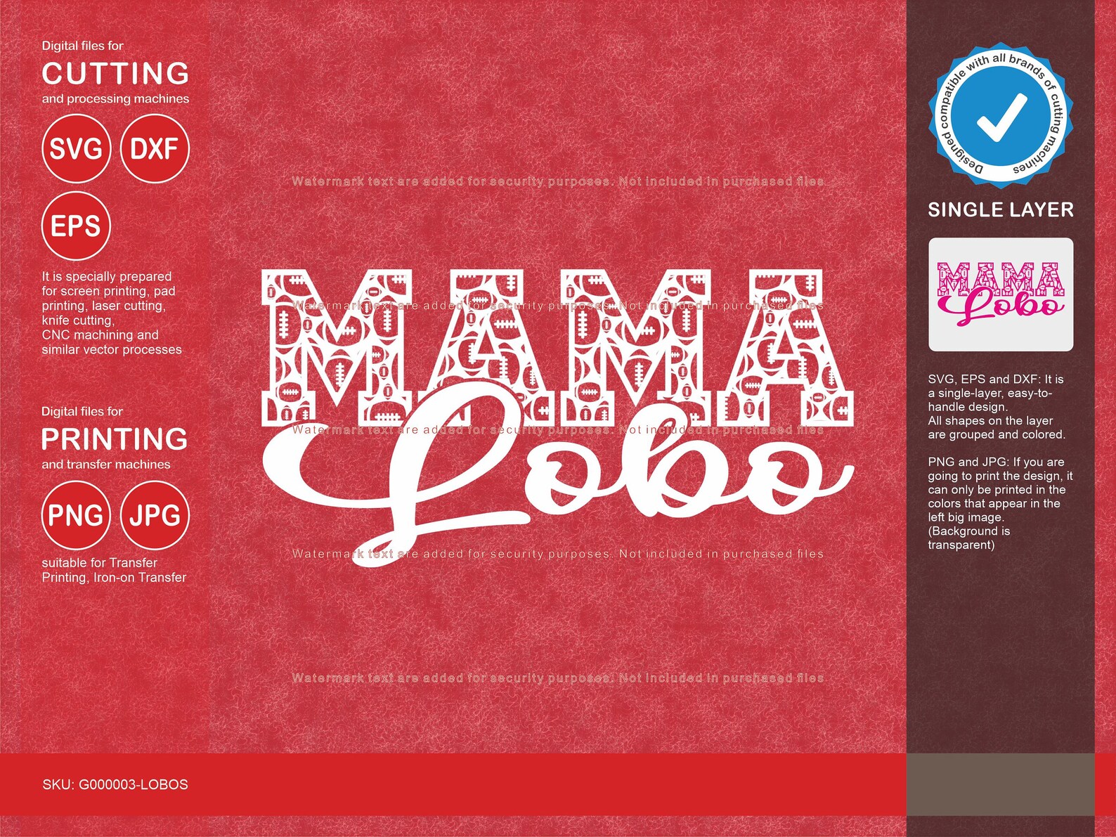 Lobos Svg Lobo 9 Football Svg Mascot Designs Pack Lobos Svg - Etsy