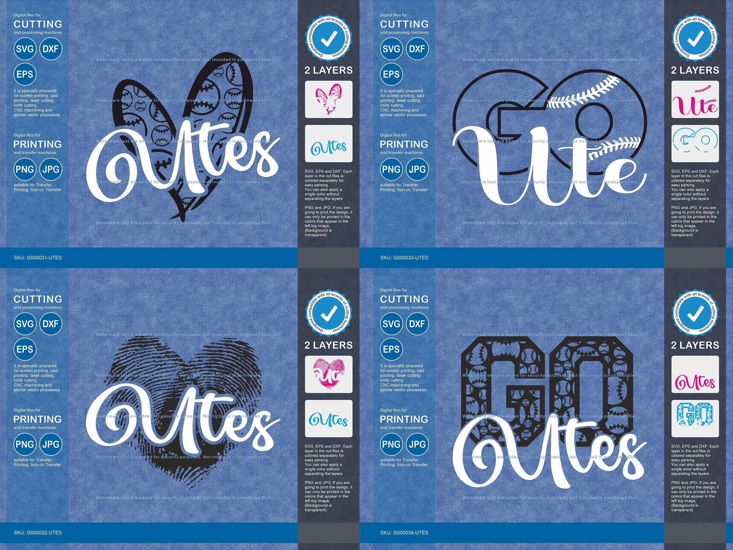 Utes Svg, Ute 20 Baseball Svg Mascot Designs Pack, Utes Svg Cut Files ...