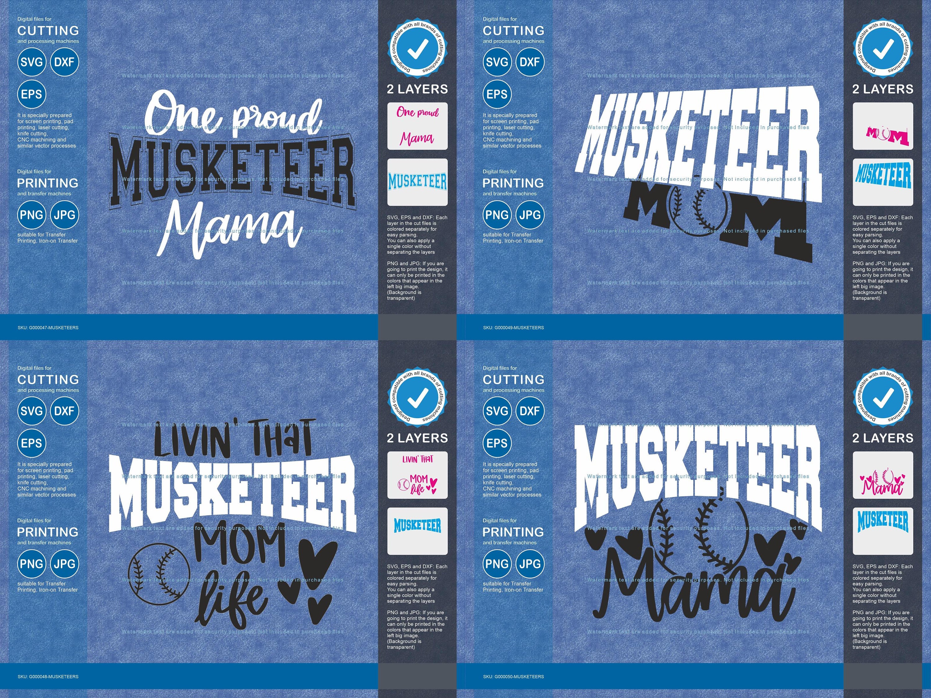 Musketeers Svg, Musketeer 20 Baseball Svg Mascot Designs Pack ...