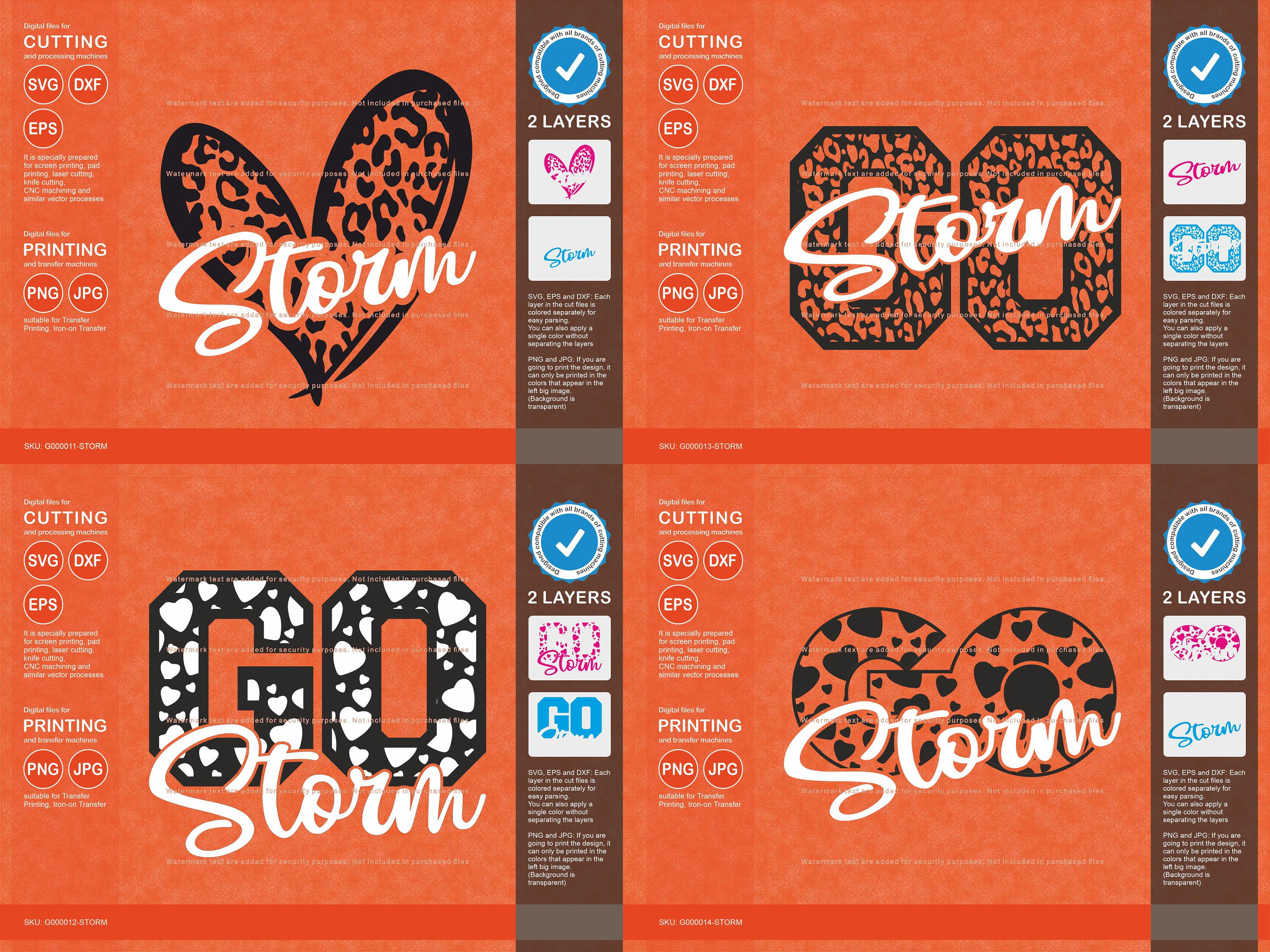 Storm Svg, Storm 12 Leopard Svg Mascot Designs Pack, Storm Leopard Svg ...