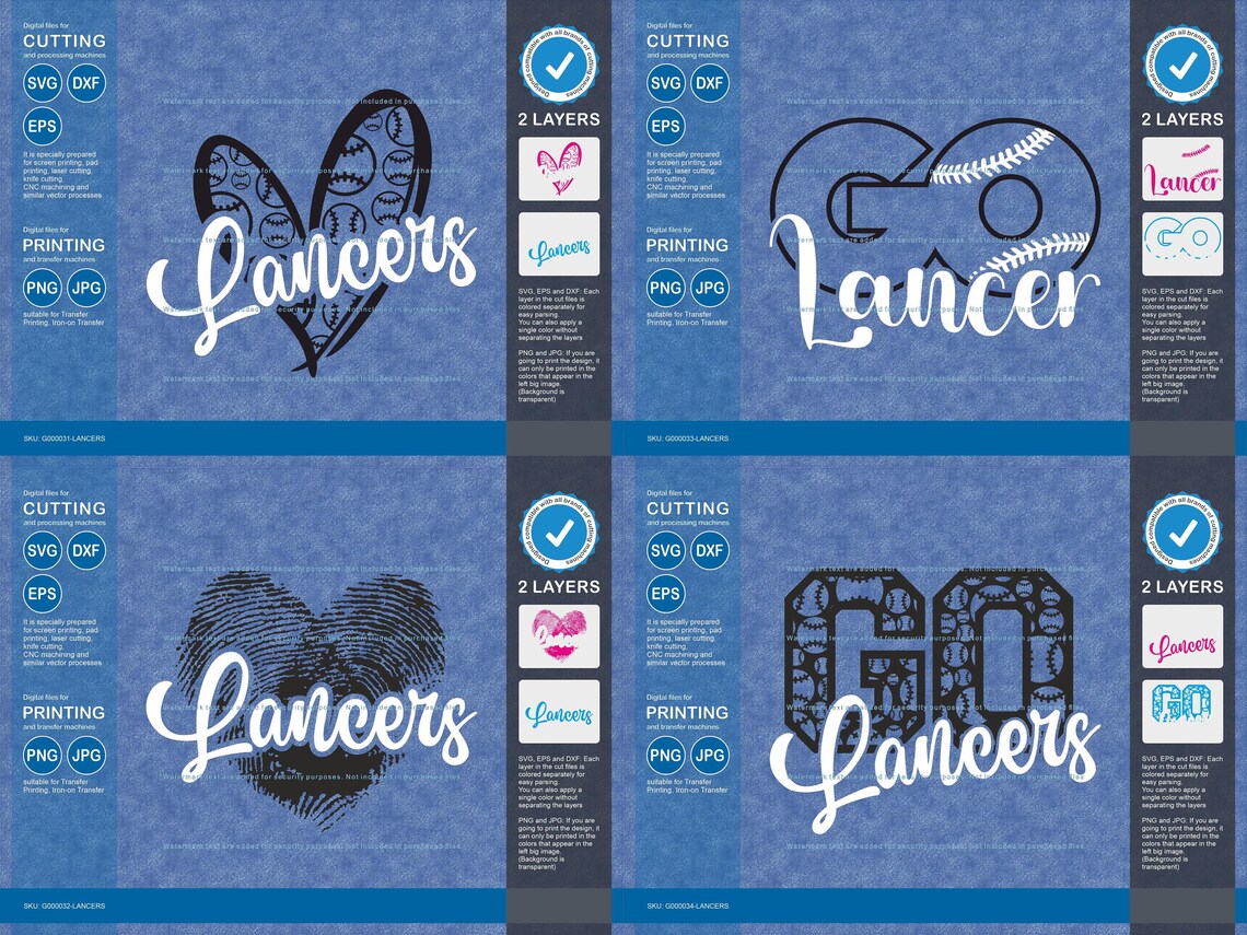 Lancers Svg, Lancer 20 Baseball Svg Mascot Designs Pack, Lancers Svg ...