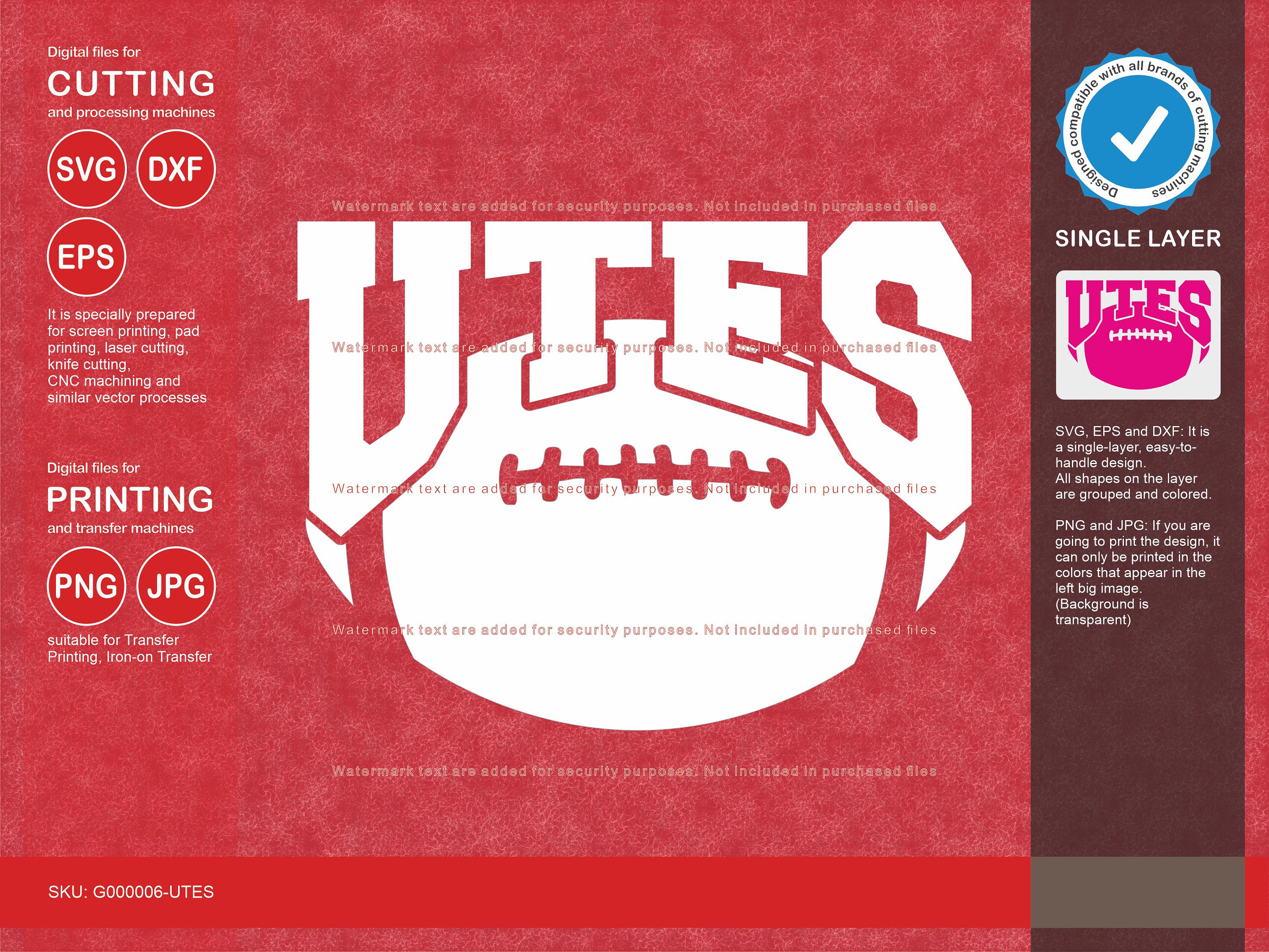 Utes Svg, Ute 9 Football Svg Mascot Designs Pack, Utes Svg Cut Files ...