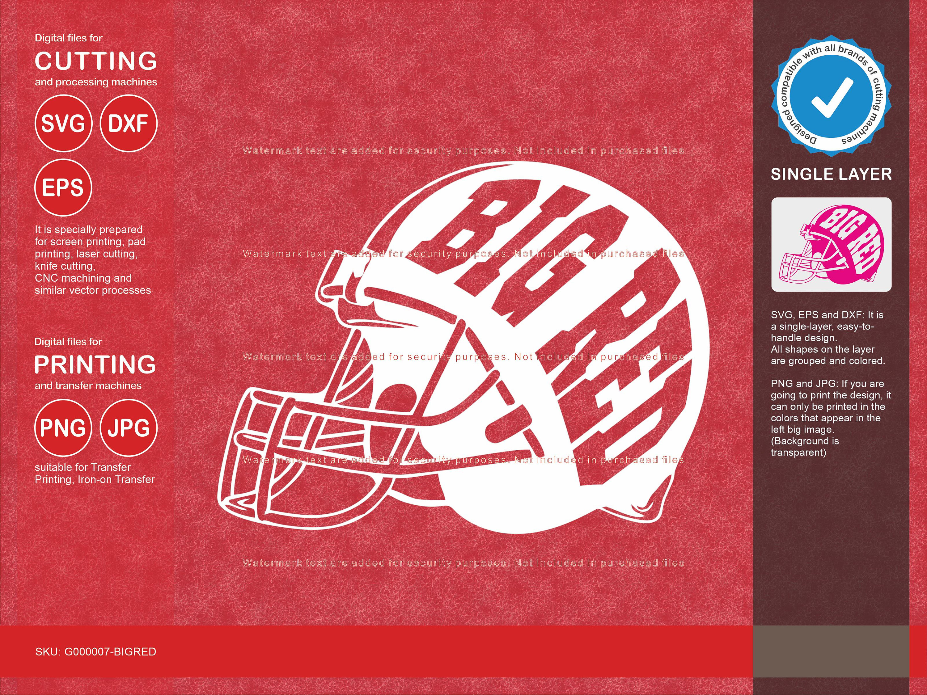 Big Red Svg, Big Red 9 Football Svg Mascot Designs Pack, Big Red Svg ...