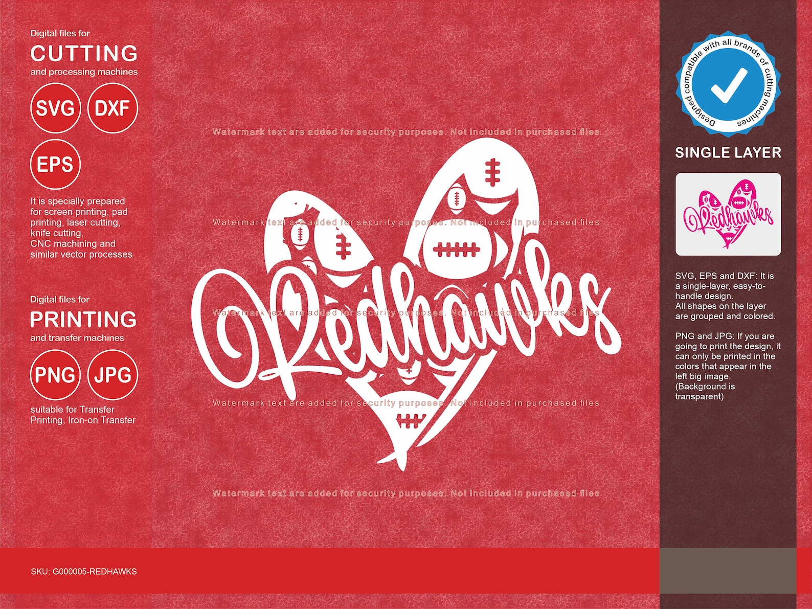 Redhawks Svg, Redhawk 9 Football Svg Mascot Designs Pack, Redhawks Svg ...