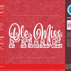 Ole Miss Svg, Ole Miss 9 Football Svg Mascot Designs Pack, Ole Miss Svg ...