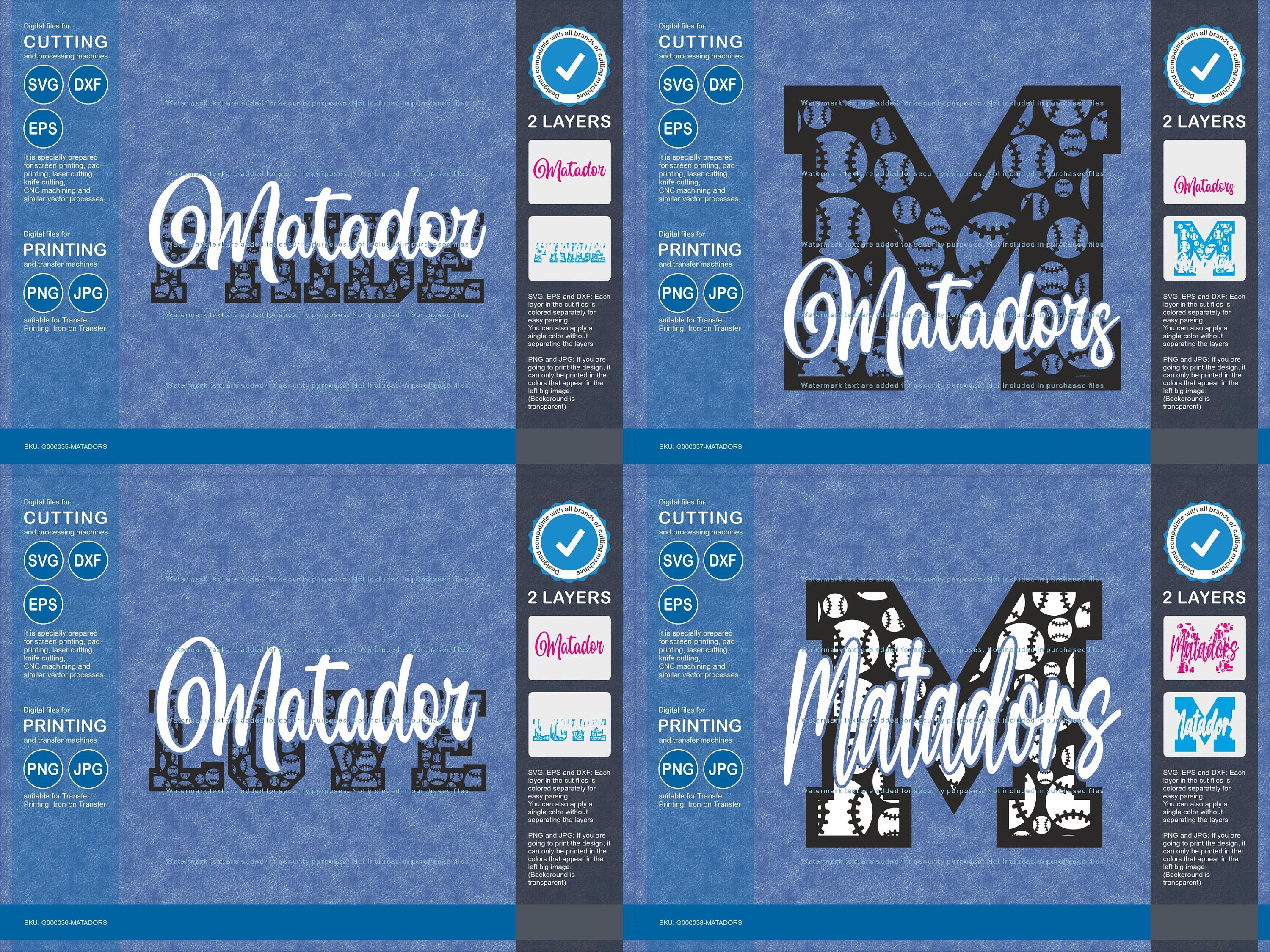 Matadors Svg Matador 20 Baseball Svg Mascot Designs Pack - Etsy