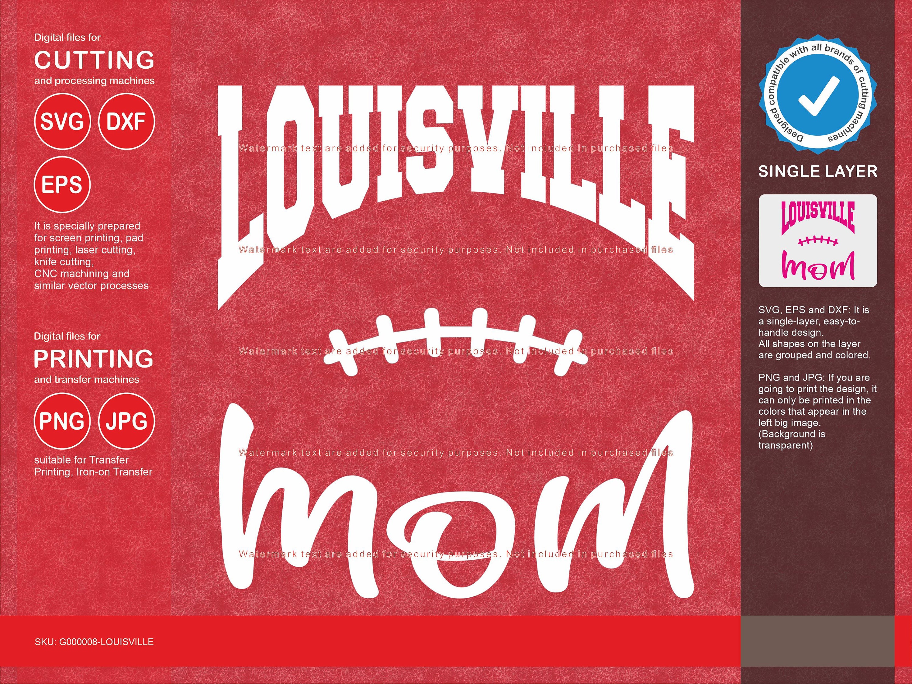 Louisville Svg Louisville 9 Football Svg Mascot Designs Pack - Etsy