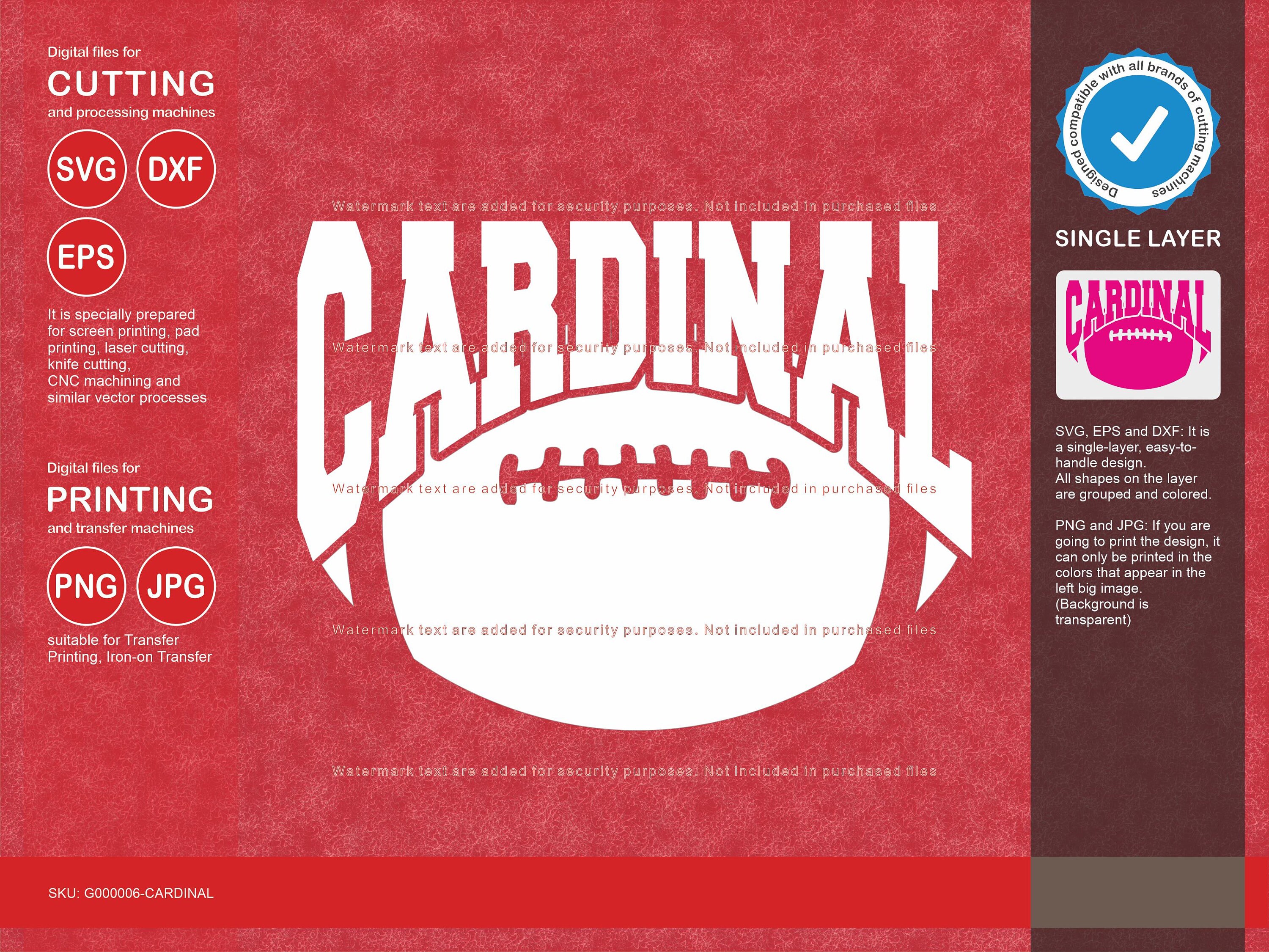 Cardinal Svg, Cardinal 9 Football Svg Mascot Designs Pack, Cardinal Svg ...